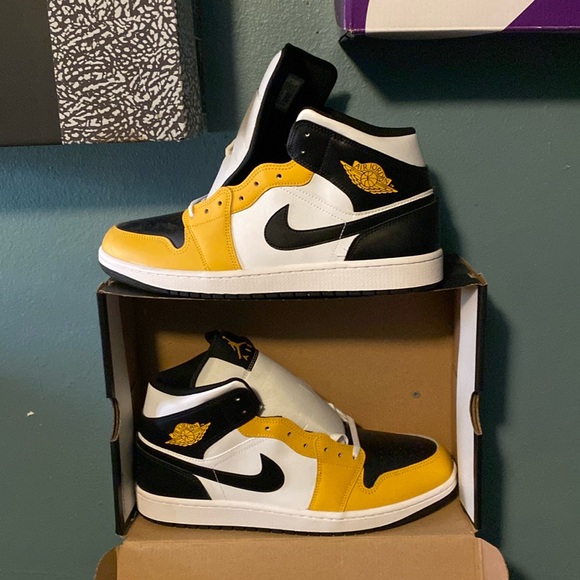 Jordan | Shoes | Yellow Ochre Air Jordan Mid | Poshmark
